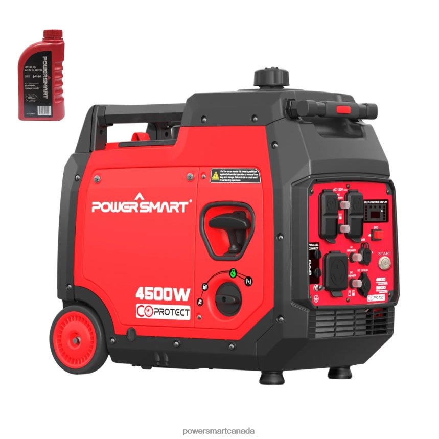 4500W Gas Generator +CO Detect PS5045CE PowerSmart J8T0F827 Generators ...