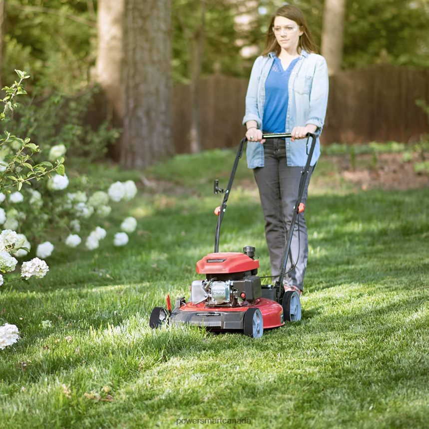 21 144cc Gas Push Lawn Mower Black DB8621CRX PowerSmart J8T0F833 Lawn ...