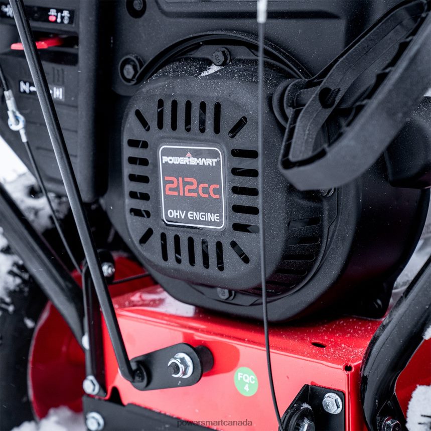 24 212cc Two Stage Gas Snow Blower w/ Electric Start DB7109A PowerSmart ...