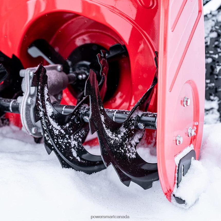 26 212cc Two Stage Gas Snow Blower w/ LED Light PSSW2260LED PowerSmart ...