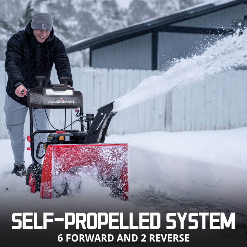 (Pro)24 208cc Two Stage Gas Snow Blower w/ B&S Engine HB7109A ...